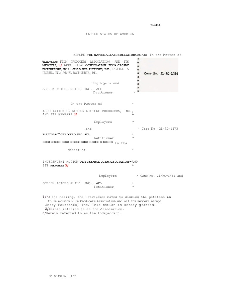 NLRB Television Filma | PDF | National Labor Relations Board | Employment