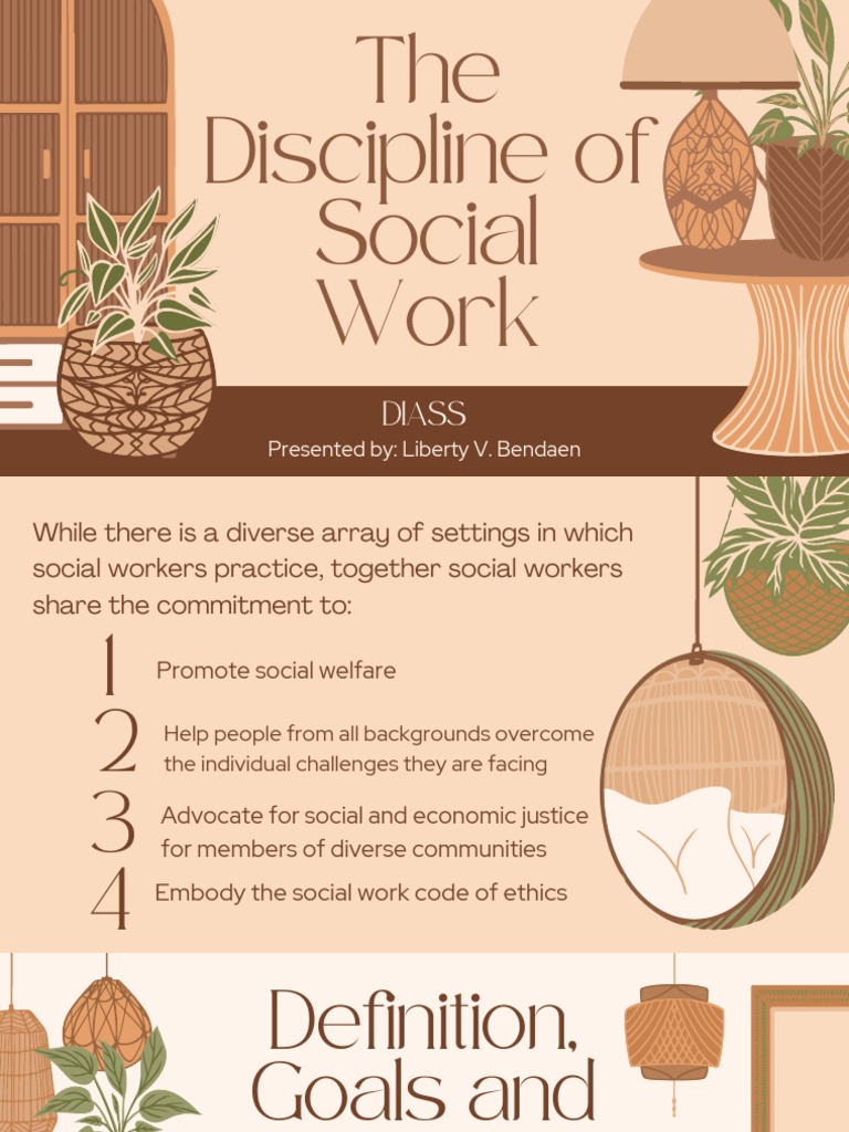 Social Work (Core Values & Roles) | PDF | Social Work | Family