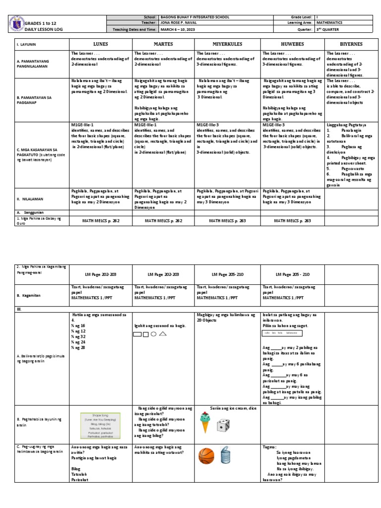 Mathematics-1 Q3 Melc-Based | PDF