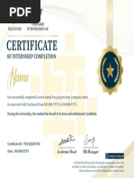 Coursera Certificate Example | PDF
