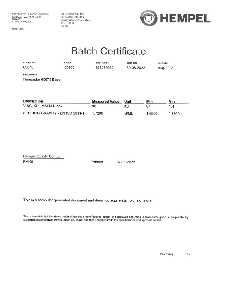 Batch Certificates (2) 15 | PDF