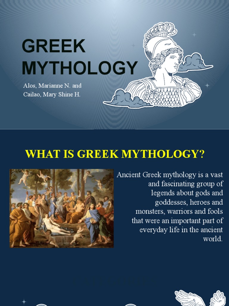Greek Mythology PPT1 | PDF | General Fiction