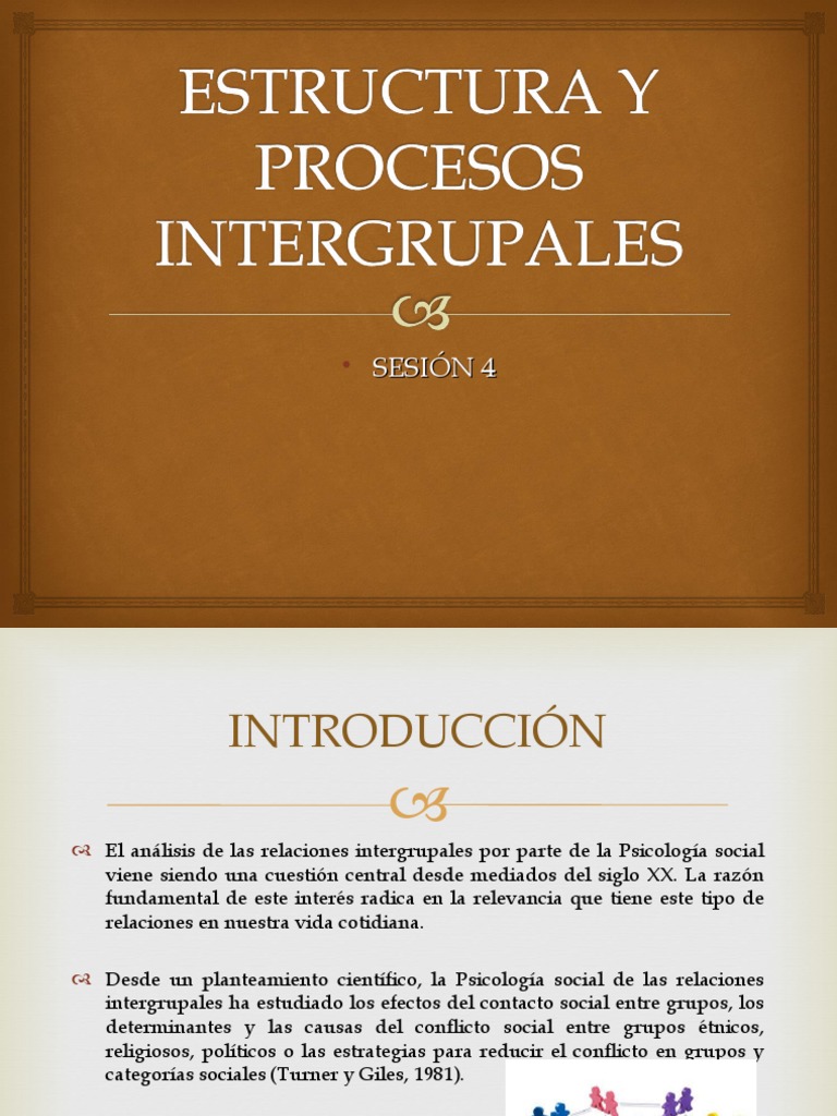 Sesión 4 - Estructura y Procesos Grupales | PDF | Motivacional | Motivación