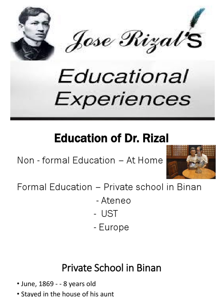 Lesson 4 - Educational Experiences of Rizal | PDF | Mary, Mother Of ...