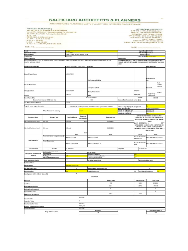 Rapid Technical Puneet Singh Bajwa Model Town Panipat PDF | PDF | Real ...