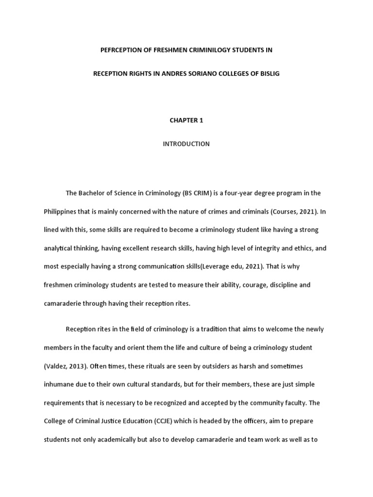 Research | PDF | Criminology | Rituals