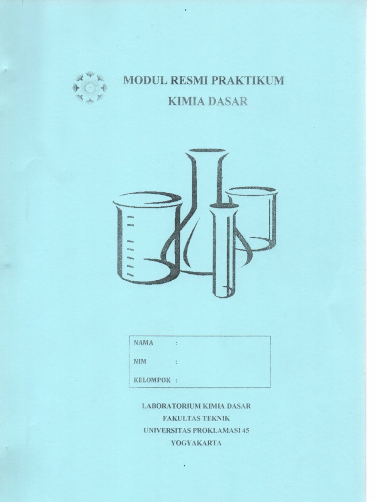 Modul Praktikum Kimia Dasar Pdf