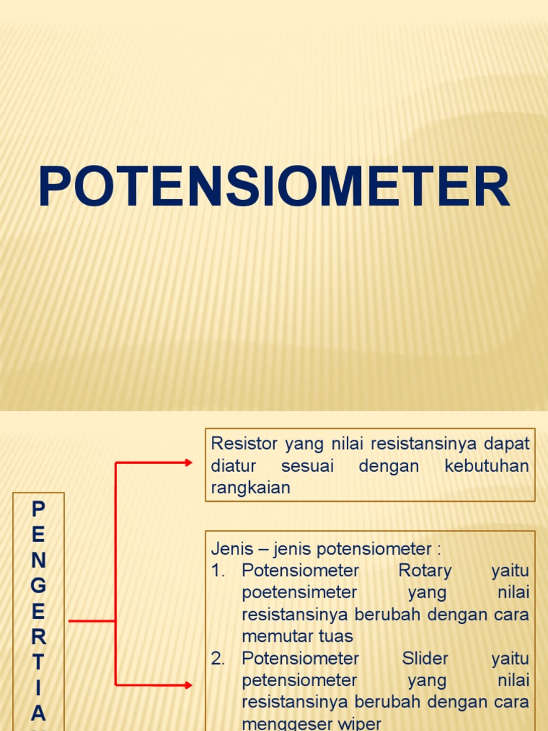 POTENSIOMETER | PDF