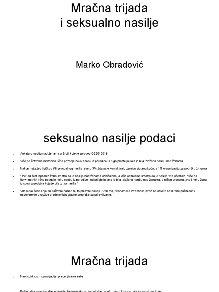 Mračna Trijada | PDF