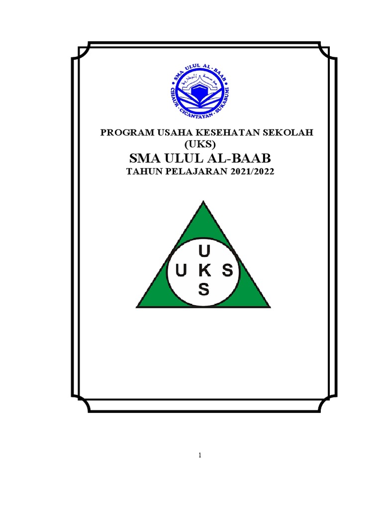 Contoh Program UKS | PDF Contoh Program UKS | PDF
