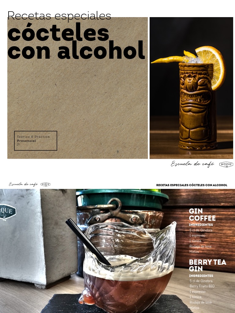 Curso-Barista-cócteles-espresso-con-alcohol-2 | PDF | Bebida | Bebidas ...