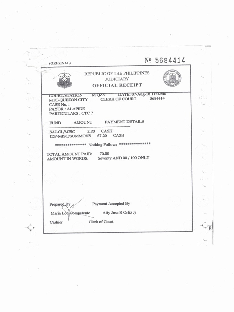 Case Order Pdf