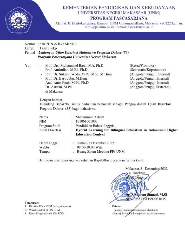 Undangan Tutup An Muhammad Arham PDF | PDF