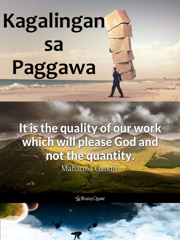 Kagalingan Sa Paggawa EsP 9 Q3 | PDF
