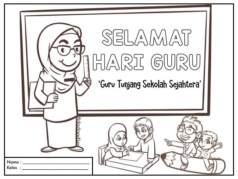 Pertandingan Mewarna Hari Guru 2022 | PDF | Karier & Perkembangan | Gaya Hidup