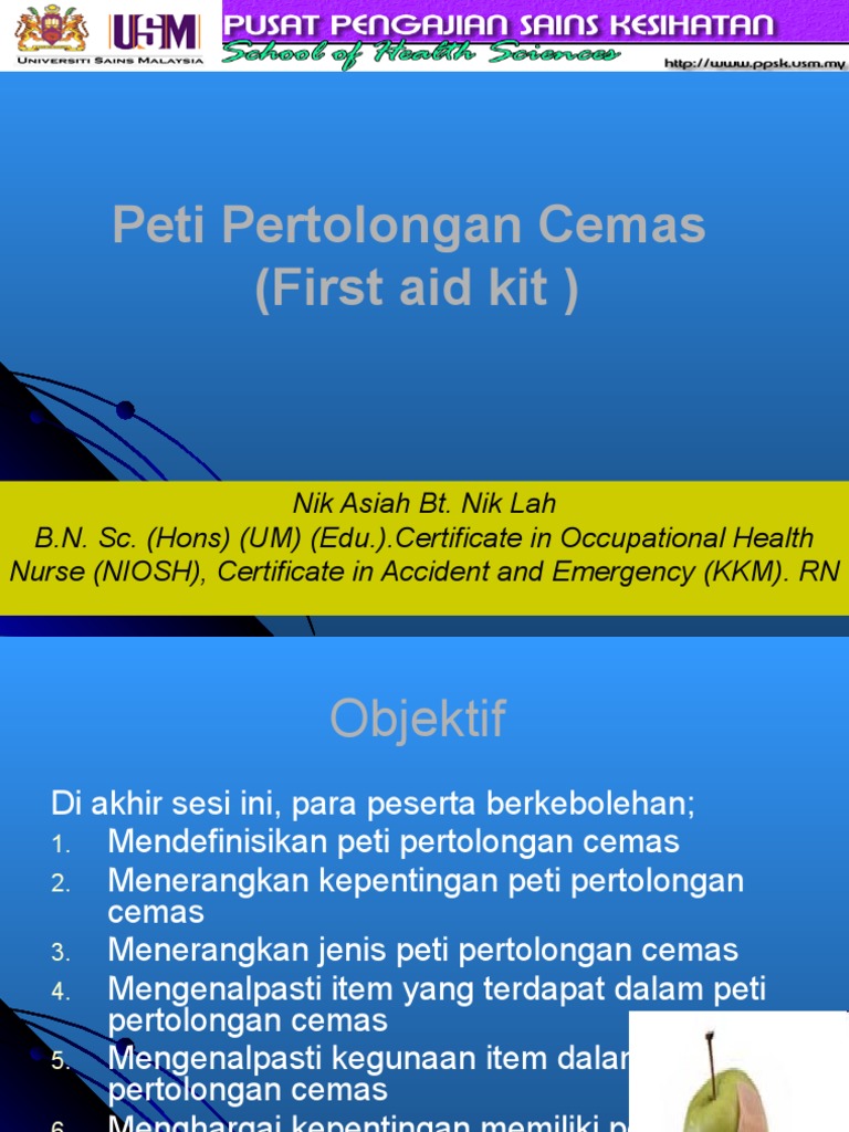 Kotak Pertolongan Cemas | PDF