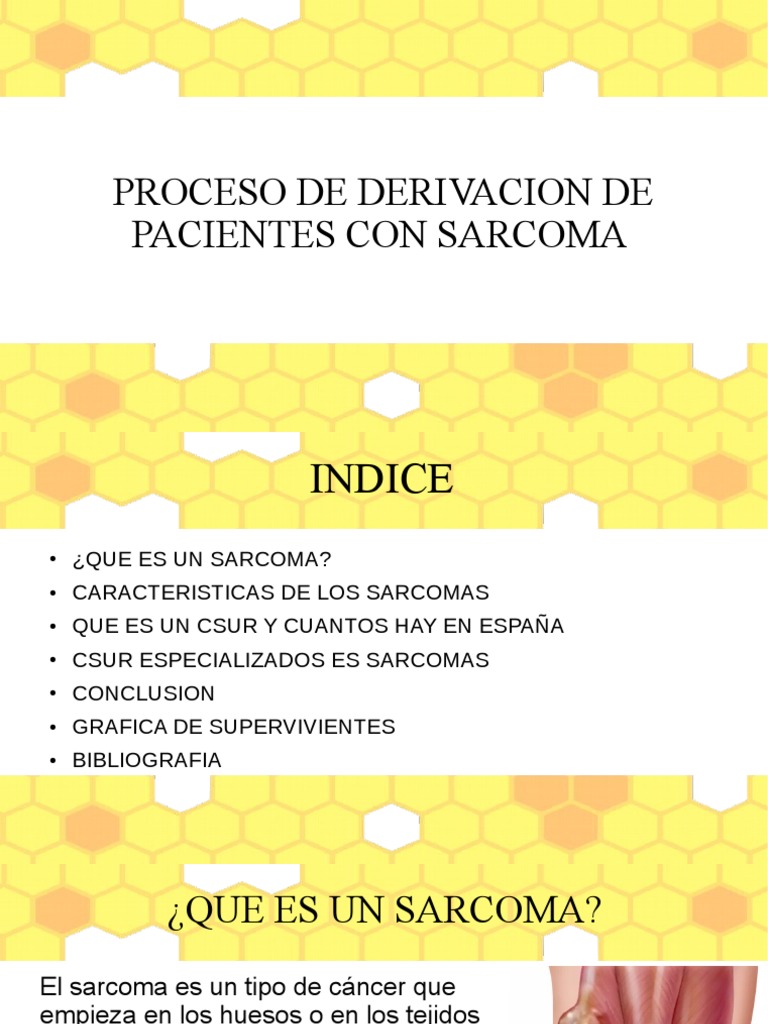 PRESENTACION Odp | PDF | Sarcoma | Hueso