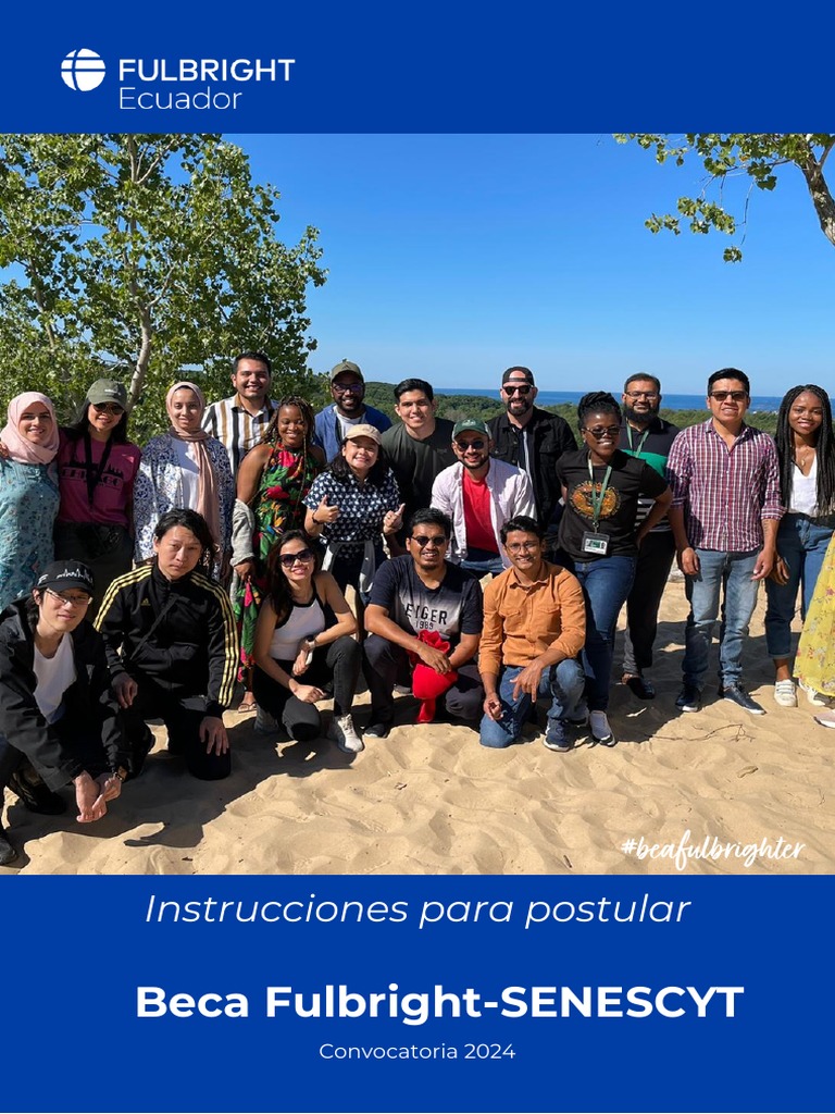 Instrucciones para Postular Fulbright SENESCYT 1 PDF | PDF | Sistema internacional de pruebas de ...