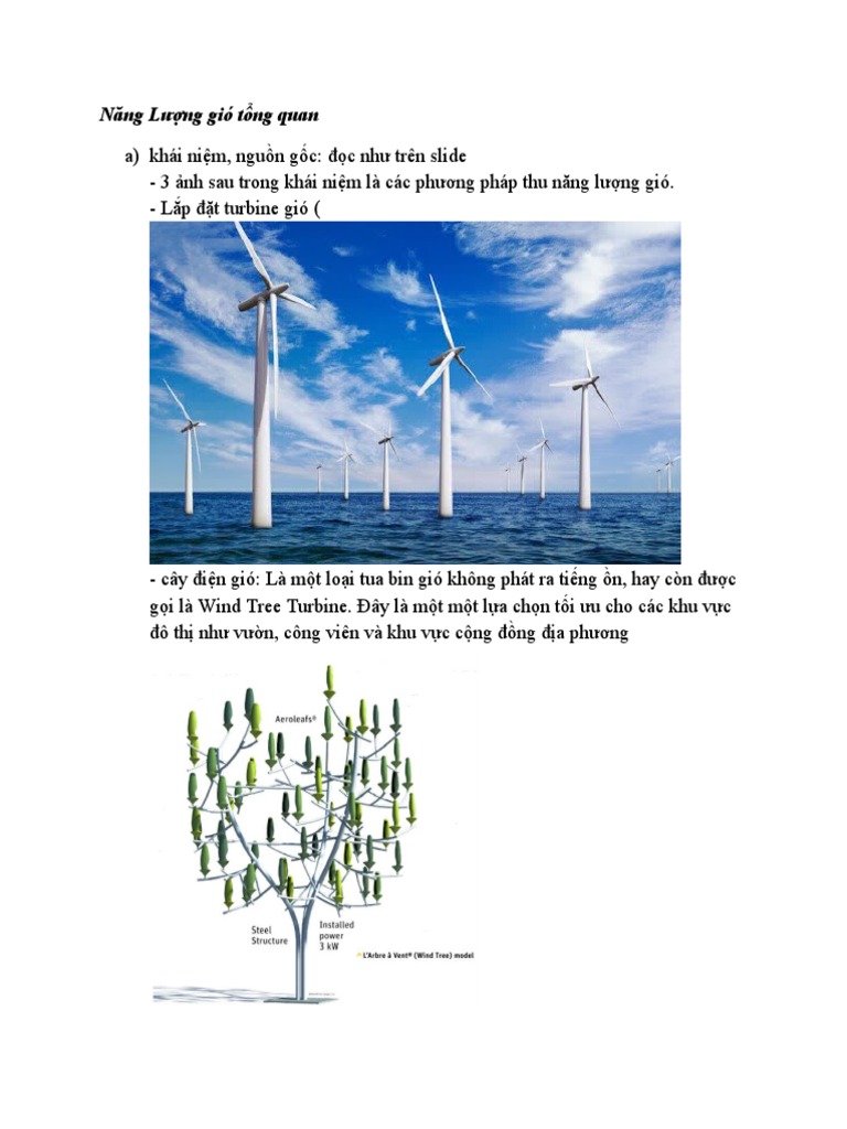 Năng Lư NG Gió T NG Quan | PDF
