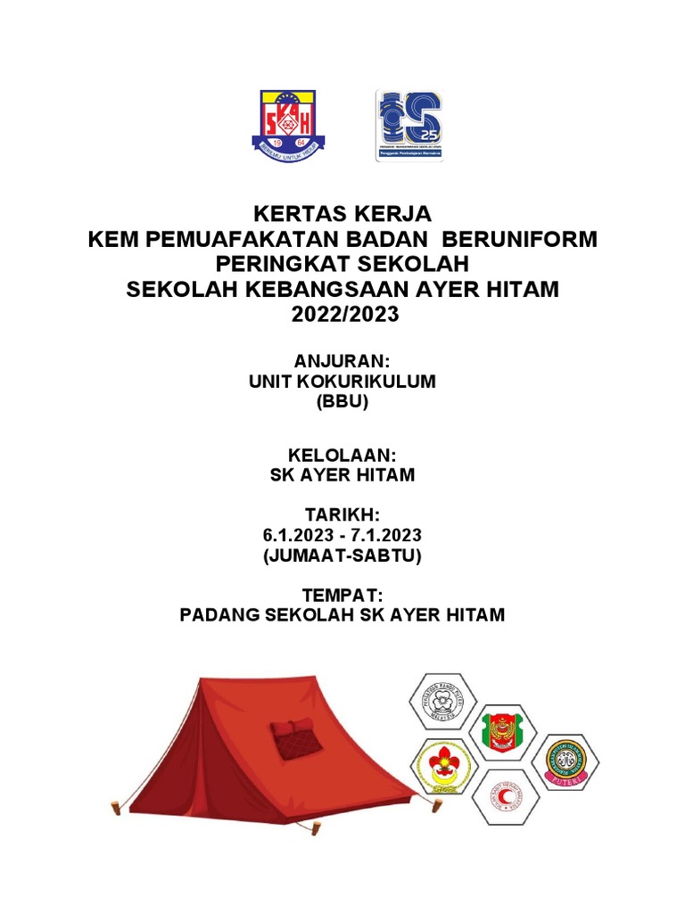 Kertas Kerja Perkhemahan PALING BARU | PDF