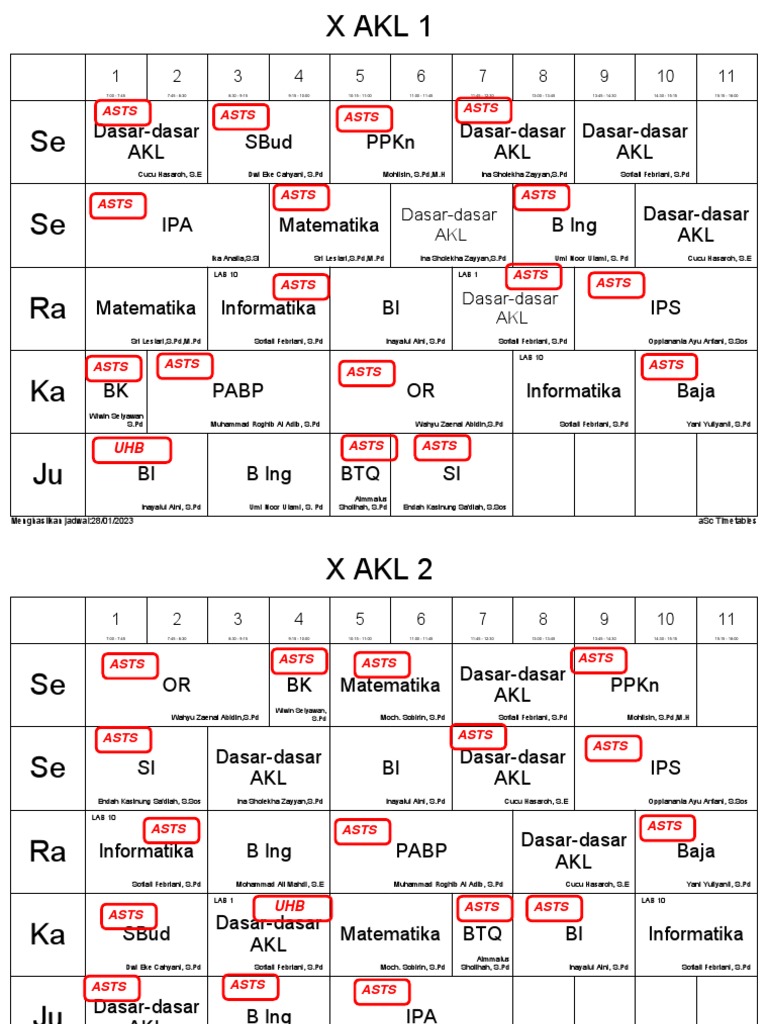 JADWAL ASTS DAN UHB.pdf | PDF