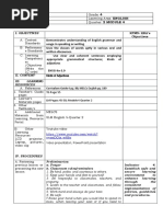 Sentence Pyramid | PDF