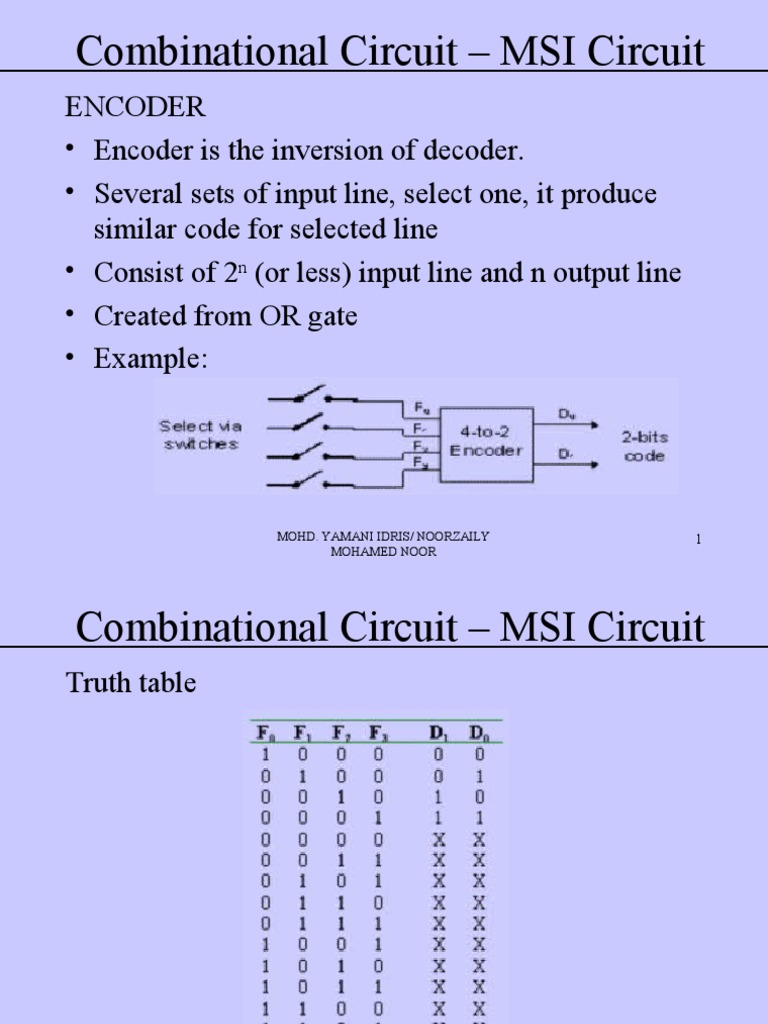 Combinational Circuit Pdf