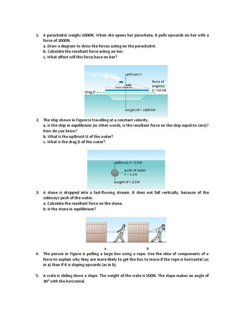 T4 Forces | PDF | Force | Euclidean Vector