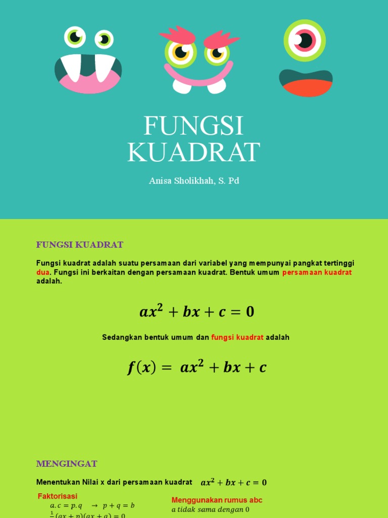 Fungsi Kuadrat | PDF