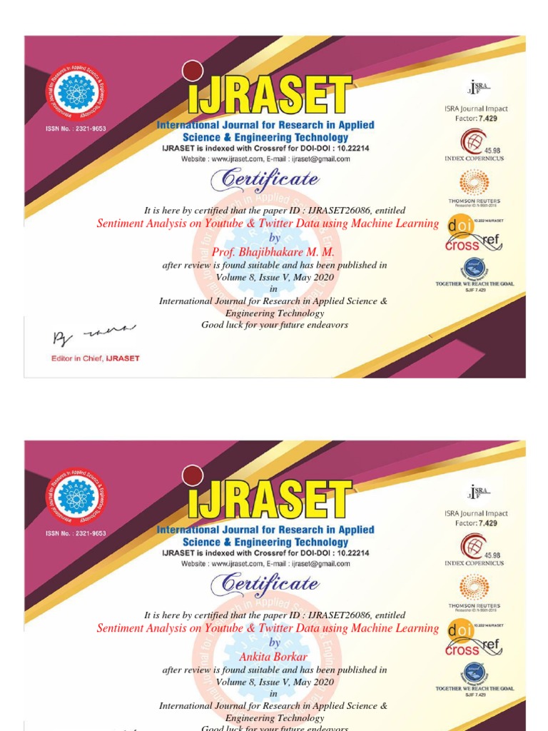 Certificate PDF | Download Free PDF | Information Science | Business