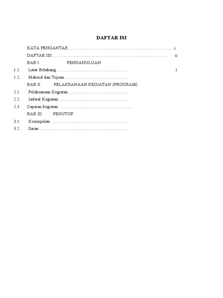 Contoh - Laporan - Kegiatan SBD | PDF | Metode & Bahan Ajar | Griya & Taman