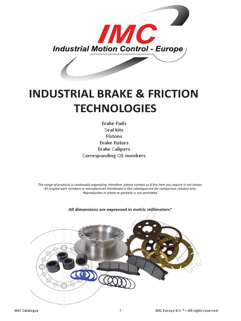 Industrial Brake Catalogue - Web 1 | PDF | Mechanical Engineering | Tools
