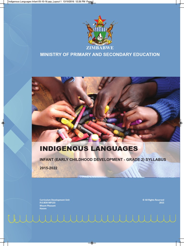 Indigenous Languages Infant PDF | PDF
