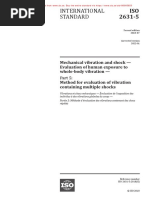 ISO 2631-1:1997 Whole-Body Vibration Standards | PDF | International ...