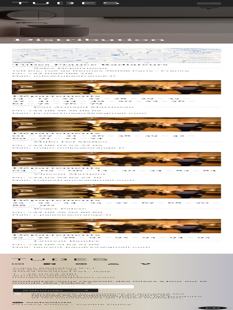 Distribution - Tubes Radiatori | PDF | Technologie et ingénierie | Mode ...