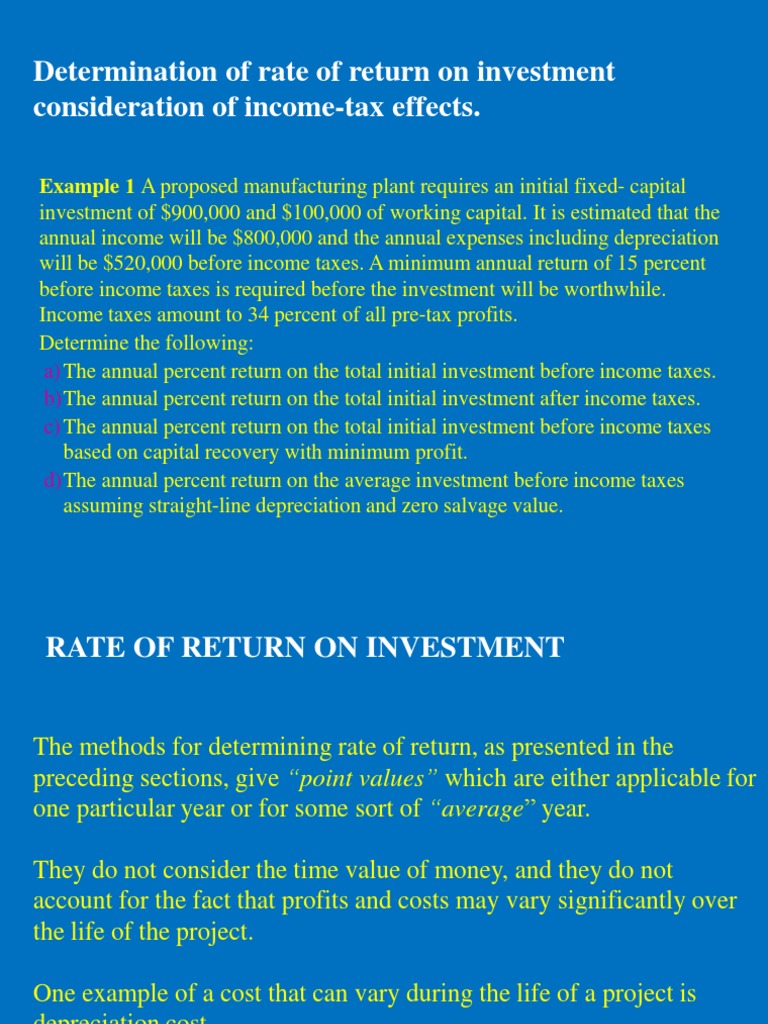 Lecture7 Pdf Pdf Depreciation Discounting
