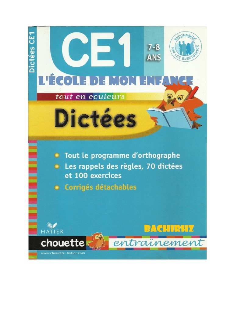 Dictées CE1 PDF | PDF