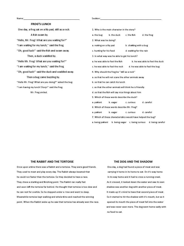 Pre Test For Action Research | PDF