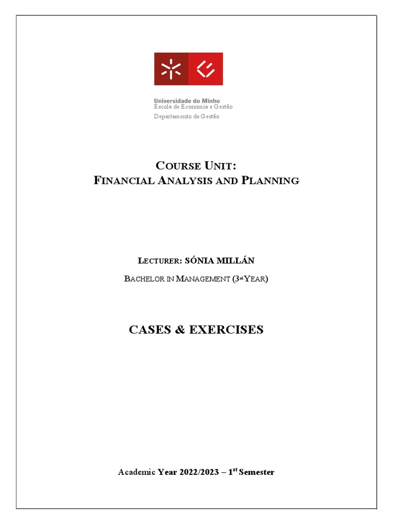 Cases&Exercises - Chapter 4 | PDF | Depreciation | Investing