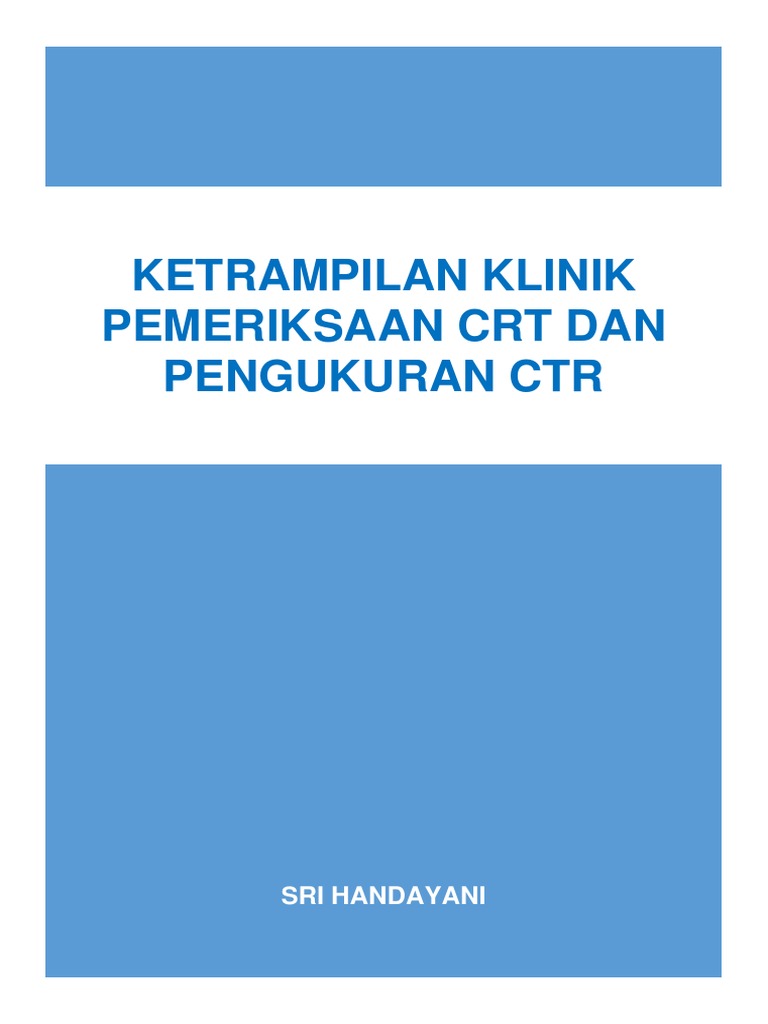 Pemeriksaan CRT & Pengukuran CTR | PDF | Sains & Matematika