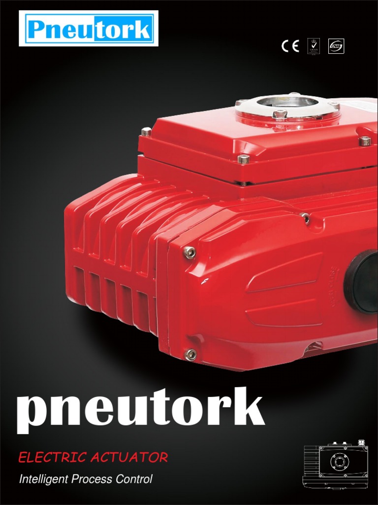 PTL Electrical Actuator | PDF | Electric Motor | Valve