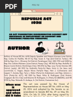 Ra 6725 | PDF | Employment | Employment Discrimination