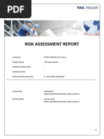 Unit IG2 Risk Assessment Sample-V5.2 | PDF | Risk | Risk Assessment