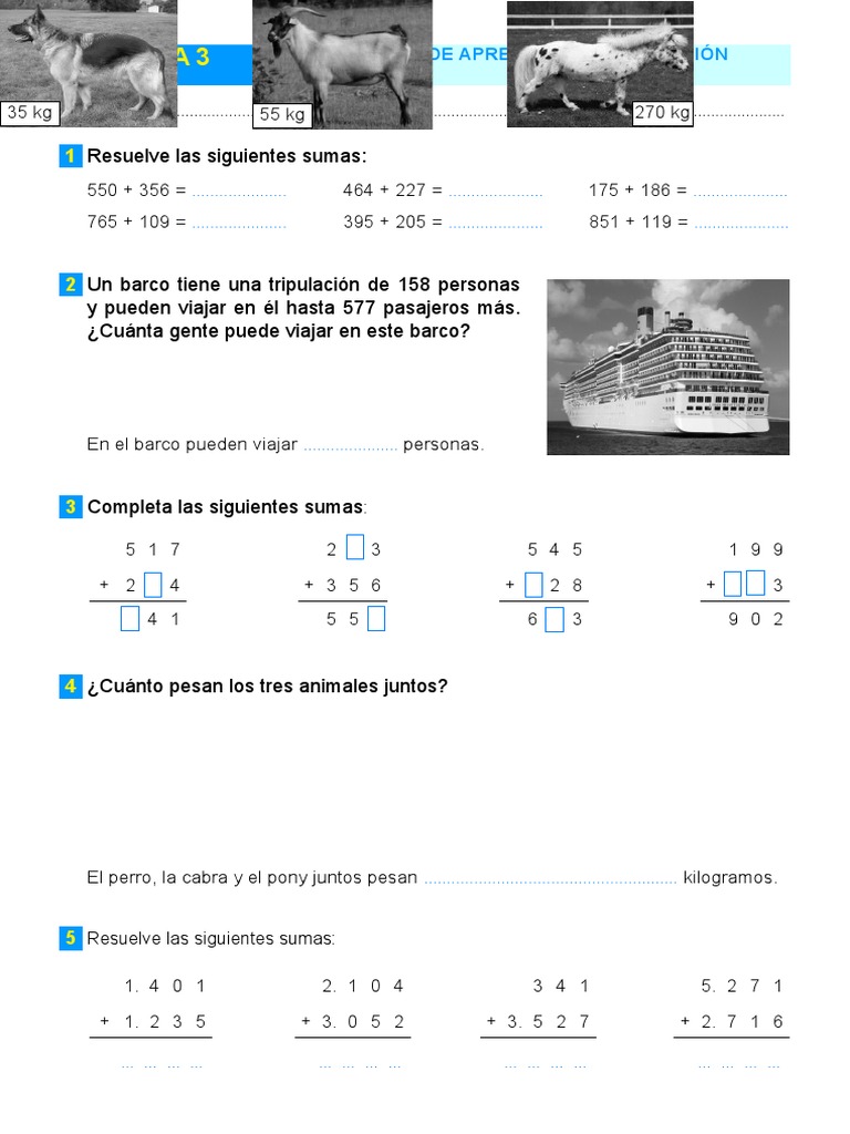 Matem 3 D Ev Tema 030 | PDF | Transporte
