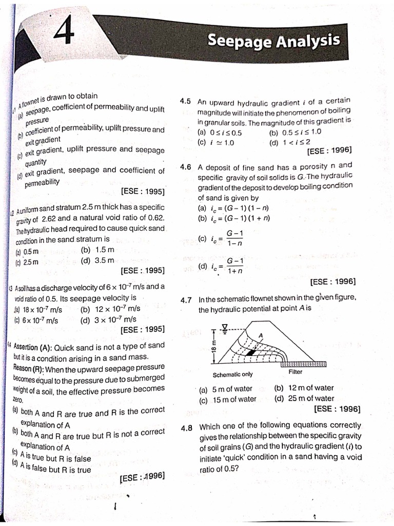 seepage, consolidation compaction | PDF