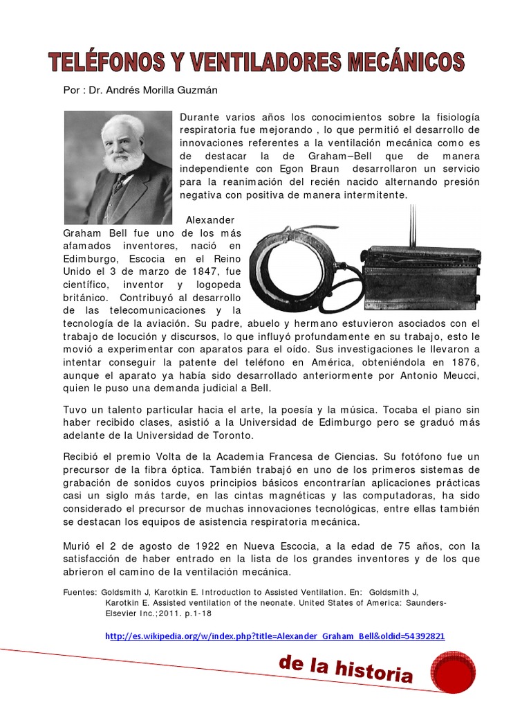 Biografía de Alexander Graham Bell | PDF | Ciencias sociales