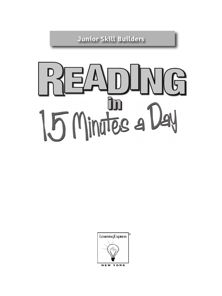 Reading in 15 Minutes A Day PDF | PDF
