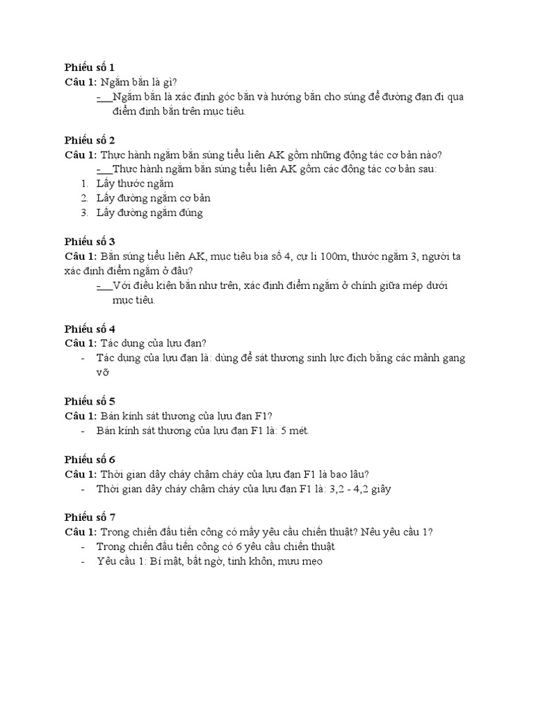 Đề thi Đáp án HP4 cho sv ôn | PDF