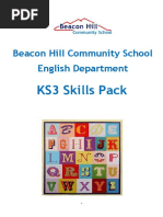 KS3 English Literacy Booklet | PDF