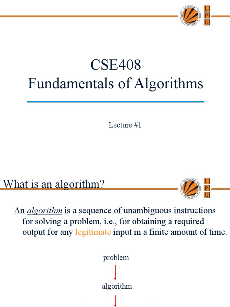 Fundamental of Algorithms | PDF | Algorithms | Time Complexity